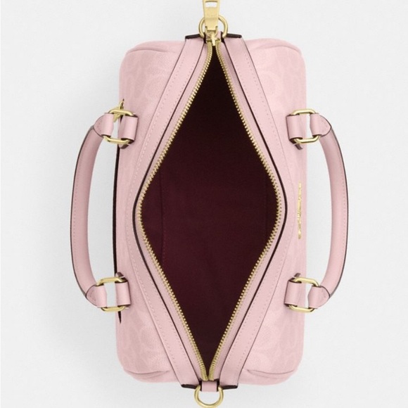 Coach | Bags | Nwt Coach Rowan Satchel Bag In Signature Canvas ...